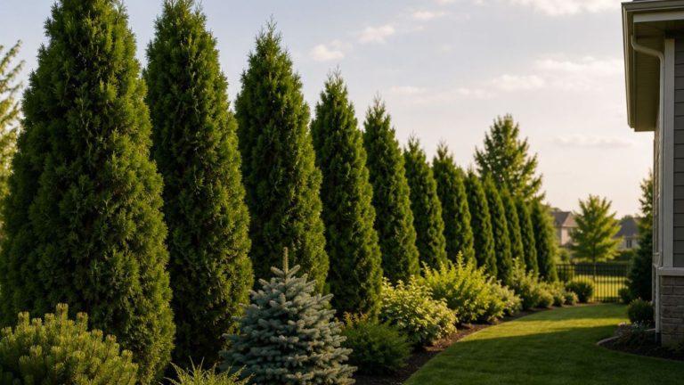 Best Evergreens for Privacy and Windbreaks in Omaha
